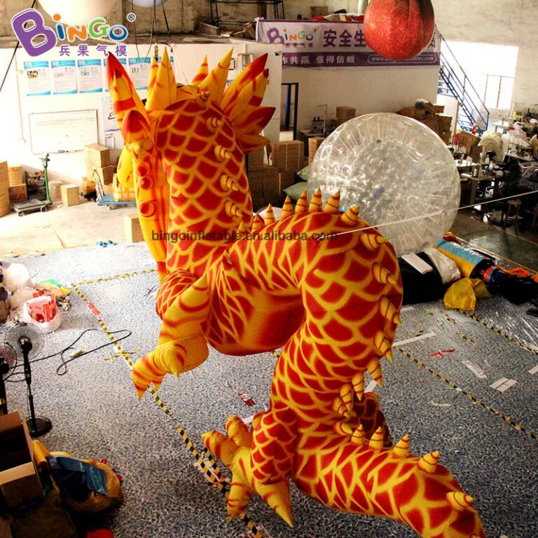 Custom 6m Giant Inflatable Flying Dragon Toy Chinese Design ...