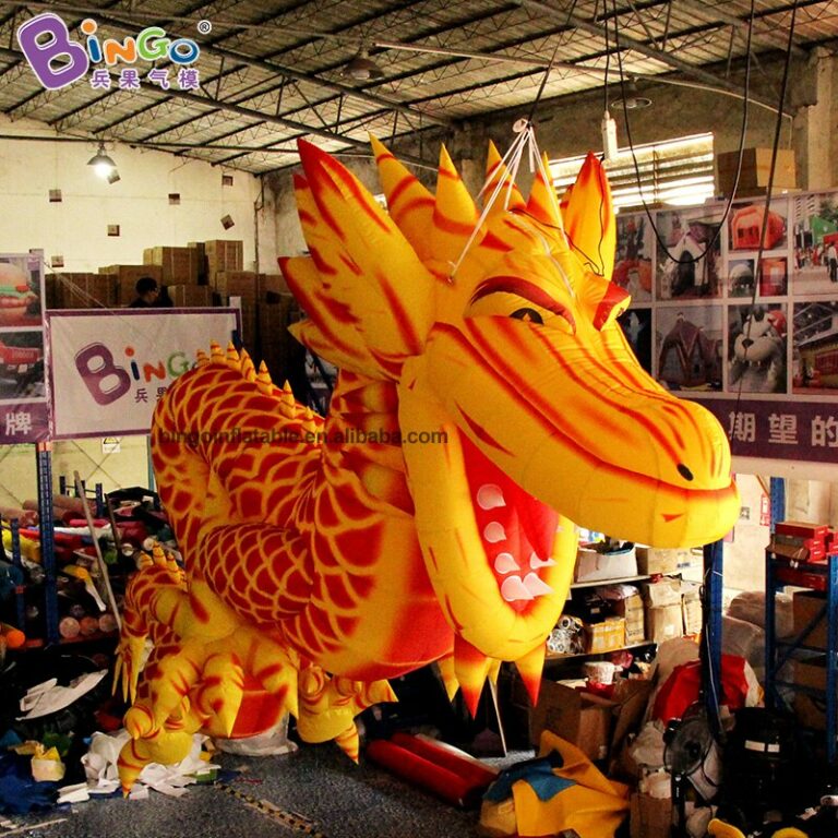 Custom 6m Giant Inflatable Flying Dragon Toy Chinese Design ...