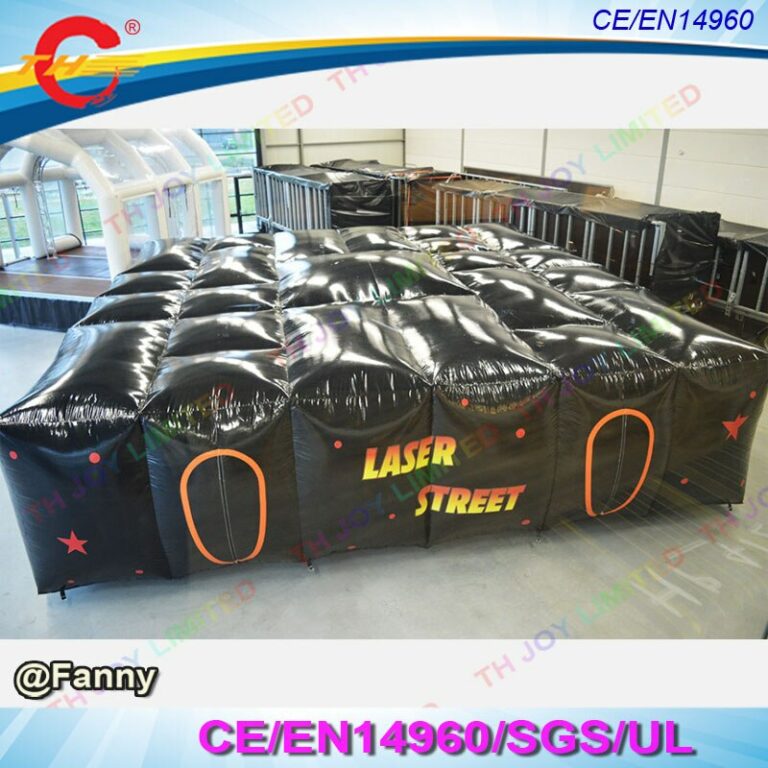 Custom 10x10m Inflatable Laser Tag Game Arena Maze Design - WeFlatables ...