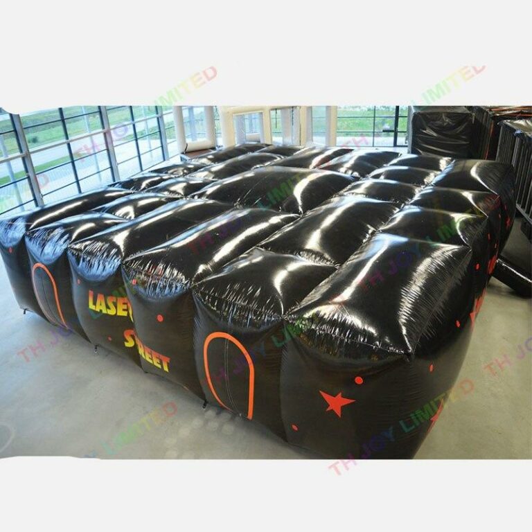 Custom 10x10m Inflatable Laser Tag Game Arena Maze Design - WeFlatables ...