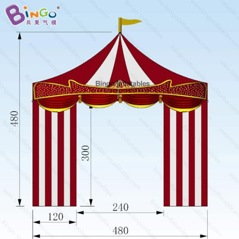 Customized Red Inflatable Arch Entrance Portable 8x1x48mh Toy Gate ...