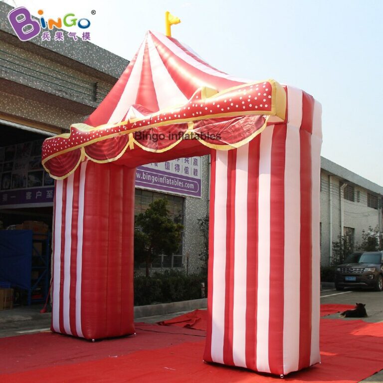 Customized Red Inflatable Arch Entrance Portable 8x1x48mh Toy Gate ...