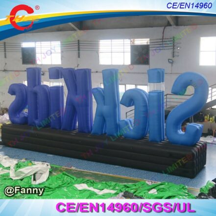 Customizable Giant Inflatable Alphabet Letters For Logos Billboards ...