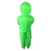 Adults Green Alien Inflatable Costume Funny Halloween Monster Party ...