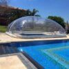 Custom Inflatable Clear Dome Pool Cover Transparent Bubble Tent ...