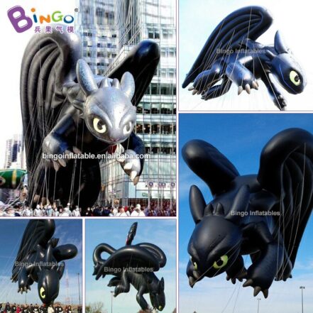 Giant Custom Inflatable Flying Dragon Toy Toothless Cartoon Design ...