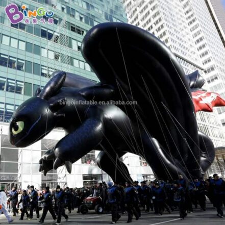 Giant Custom Inflatable Flying Dragon Toy Toothless Cartoon Design ...