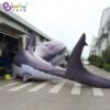 12x8m Giant Inflatable Shark Toy Ocean Theme Outdoor Decoration Tools ...