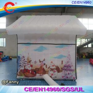 3x3m Santa Claus Inflatable Grotto Tent For Outdoor Christmas ...