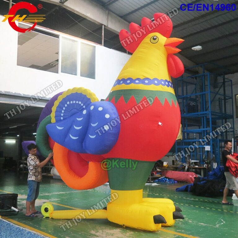 Giant 4mh Inflatable Chicken Air Balloon For Outdoor Advertising ...