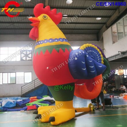 Giant 4mh Inflatable Chicken Air Balloon For Outdoor Advertising ...