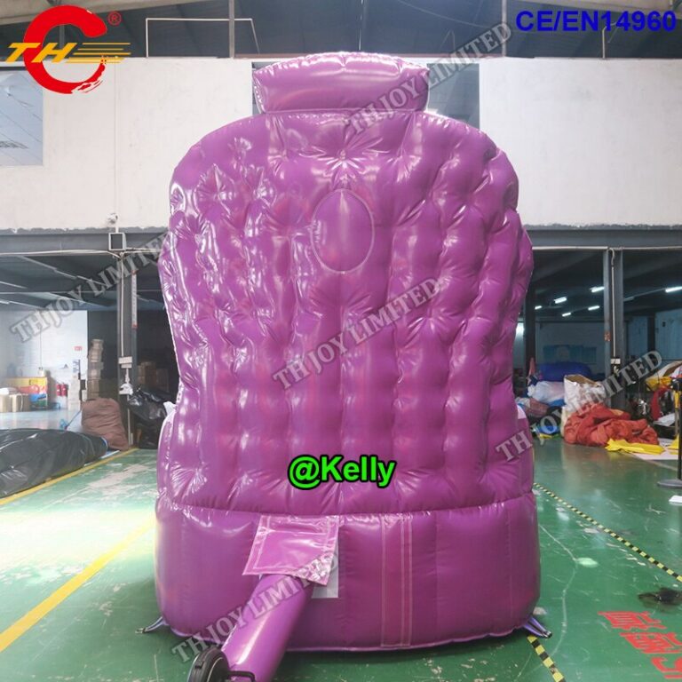 Inflatable Giant Throne Chair Purple Queen Sofa Balloon For Parties ...