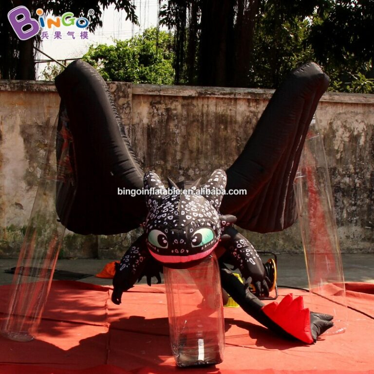Large Customizable Toothless Dragon Inflatable Toy For Outdoor Fun ...