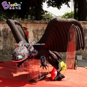 Large Customizable Toothless Dragon Inflatable Toy For Outdoor Fun ...