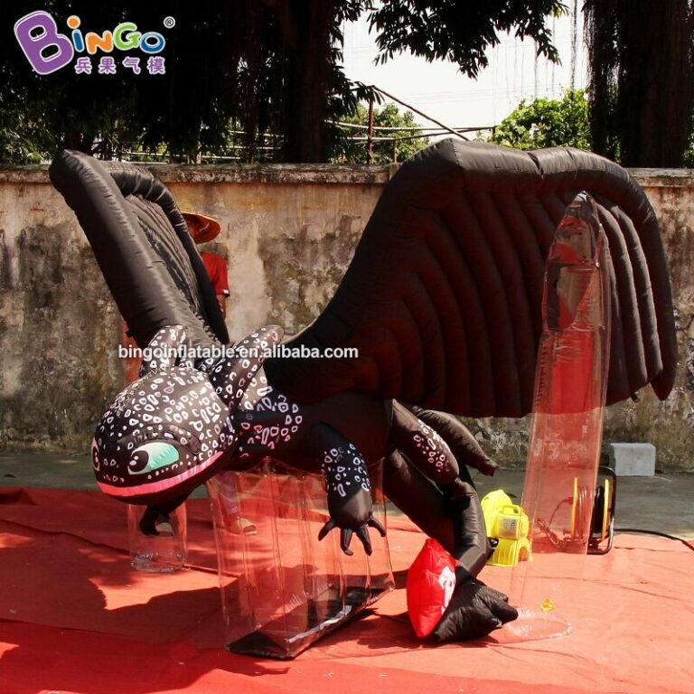 Large Customizable Toothless Dragon Inflatable Toy For Outdoor Fun ...