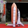 3mh Giant Inflatable Rocket Balloon For Aviation Events Advertising ...