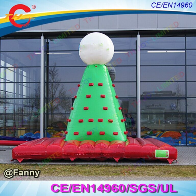Outdoor Inflatable Climbing Tower 4m5m Custom Commercial Rental For ...