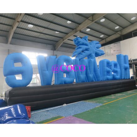 Custom Outdoor Giant Inflatable Advertising Billboard With Logo Sign ...