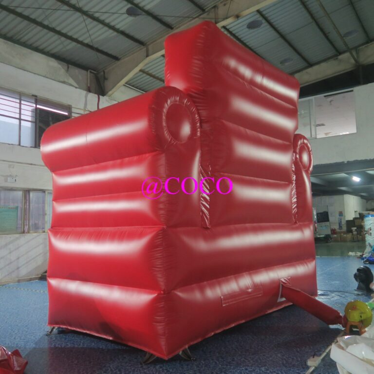 Giant Inflatable Throne Bouncer King Chair For Party Door To Door ...