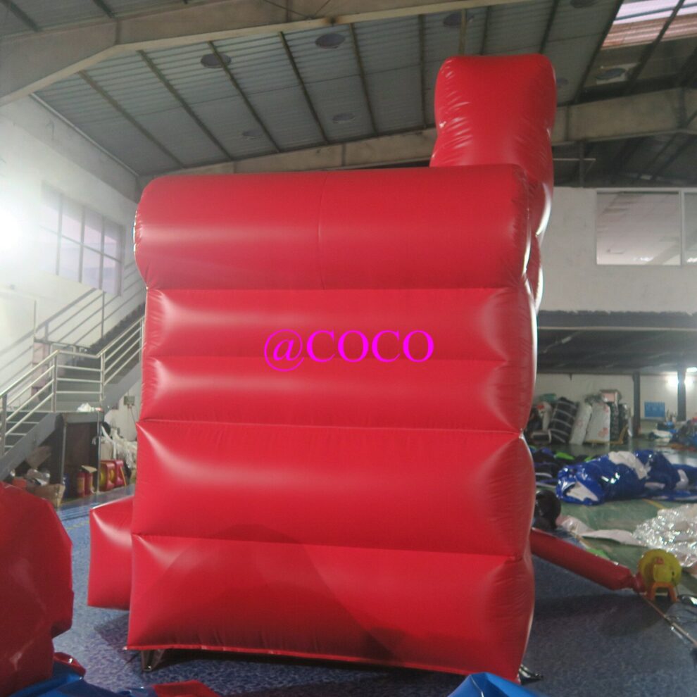 Giant Inflatable Throne Bouncer King Chair For Party Door To Door ...