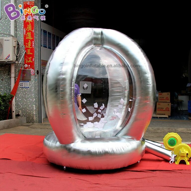 Custom Inflatable Cash Cube Game For Advertising Event Decorations ...