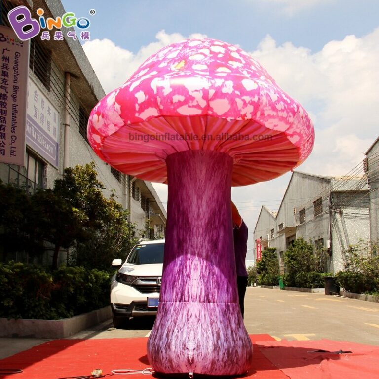 3mh Led Inflatable Mushroom Decoration Fun Toy For Kids Events ...