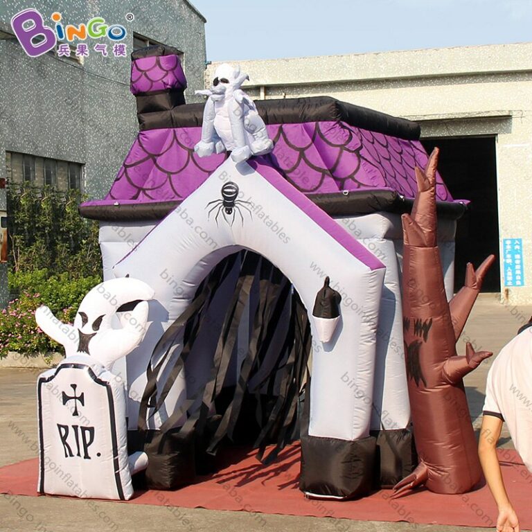 10ft 3m Spooky Haunted House Halloween Inflatable Decoration Toy ...