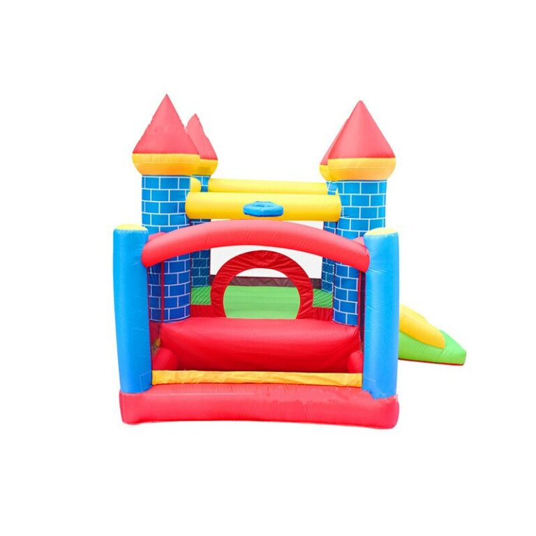 Kids Outdoor Inflatable Trampoline Castle Slide Thickened Pvc Child Toy ...