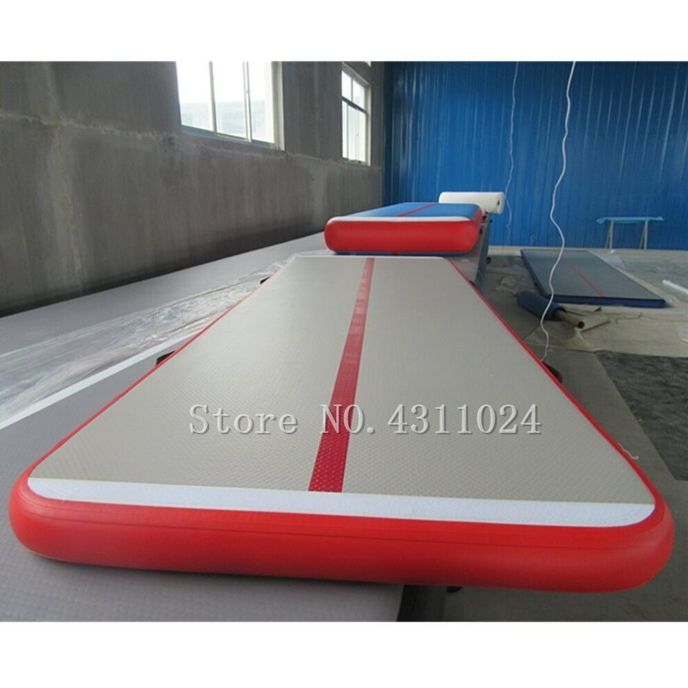 8ft Inflatable Gymnastics Tumble Track Air Mat With Pump 2m ...