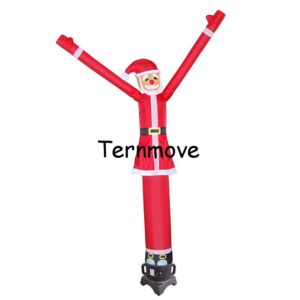 Santa Air Dancer Inflatable Outdoor Christmas Wedding Sky Decoration ...