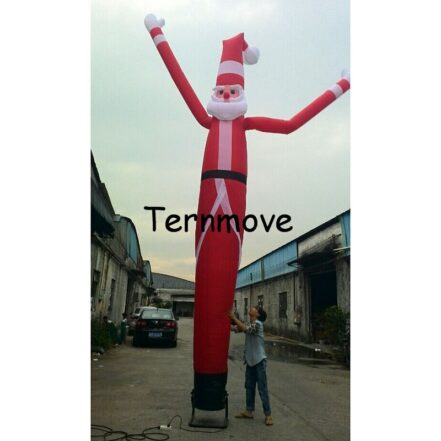 Santa Air Dancer Inflatable Outdoor Christmas Wedding Sky Decoration ...