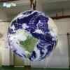 Led Giant Inflatable Earth Globe Balloon For Events Parties ...