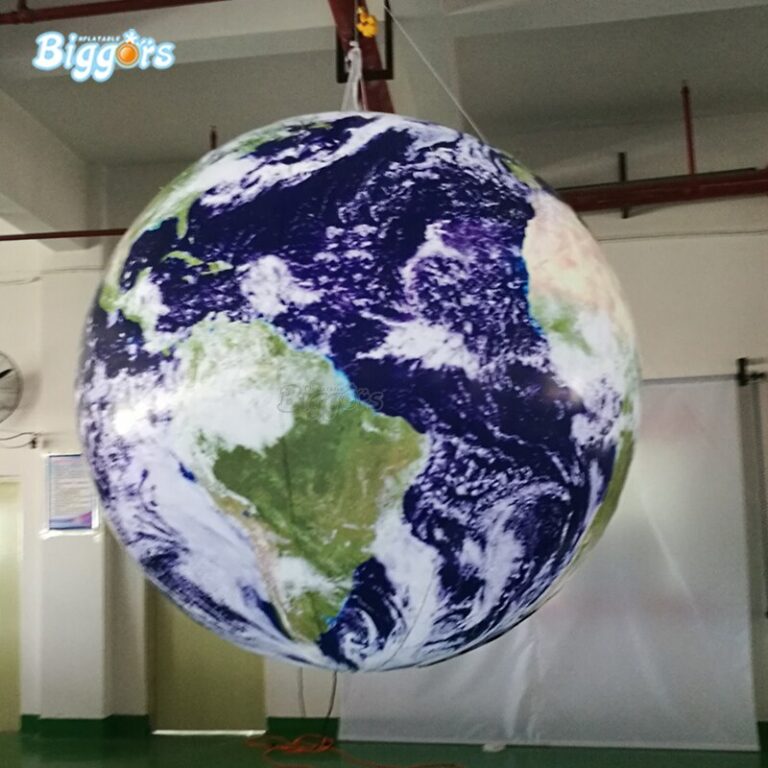Led Giant Inflatable Earth Globe Balloon For Events Parties ...