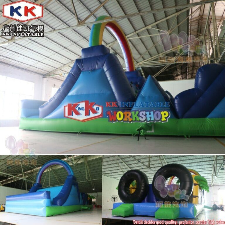 Adult Giant Inflatable Coco Tree Theme Obstacle Race Course Game ...