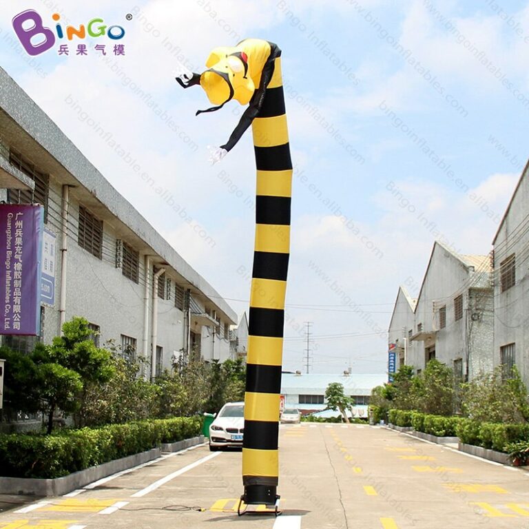 Customizable 8m Sky Dancing Bee Inflatable Air Dancer Kids Animal Toy ...