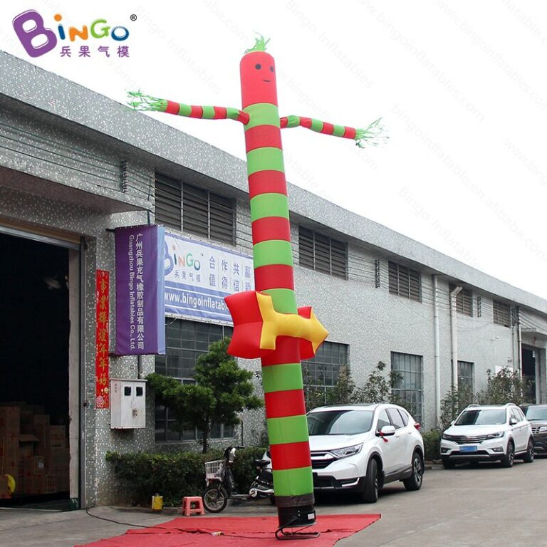 High Impact 20ft Inflatable Sky Dancer Air Blower For Car Wash ...