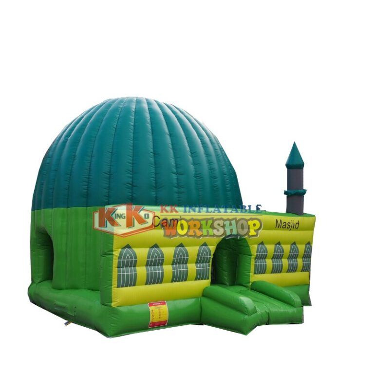Kids Inflatable Bouncer Castle Amusement Park Air Bubble Dome Playhouse ...