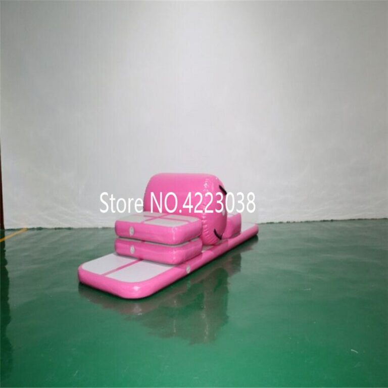Inflatable Gymnastics Air Track Set With Roller Pump Water Trampoline ...