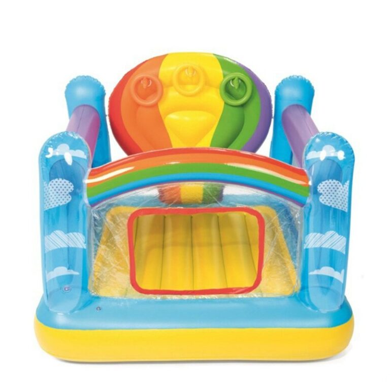 Indoor Inflatable Hotair Balloon Trampoline Castle Childrens Ball Pool ...