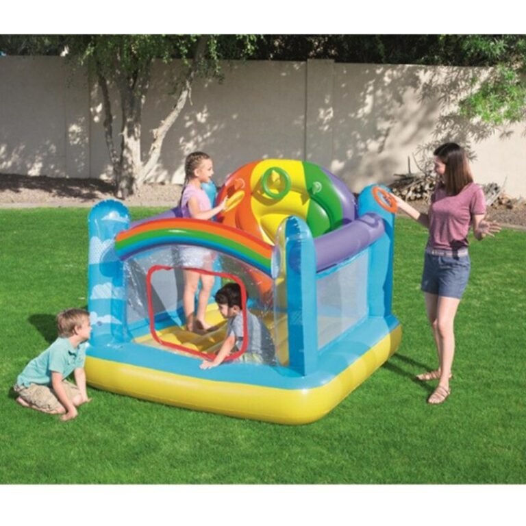 Indoor Inflatable Hotair Balloon Trampoline Castle Childrens Ball Pool ...