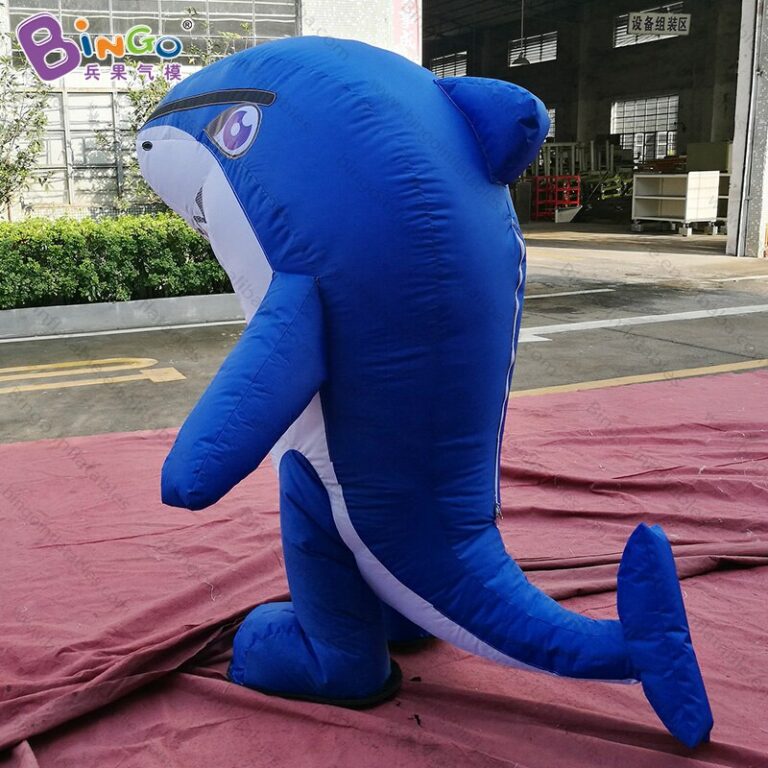 Customizable 18m High Inflatable Shark Costume Unique Mascot Toys ...