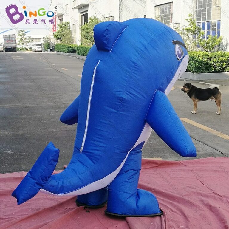 Customizable 18m High Inflatable Shark Costume Unique Mascot Toys ...