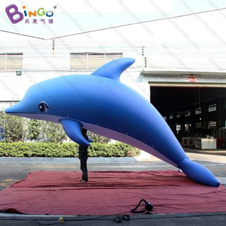 20ft Giant Dolphin Inflatable Toy Air Tight Durable Sealed 6m Plaything ...