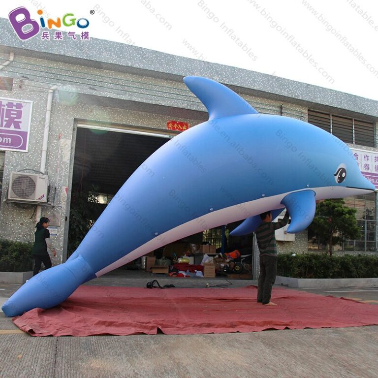 20ft Giant Dolphin Inflatable Toy Air Tight Durable Sealed 6m Plaything ...