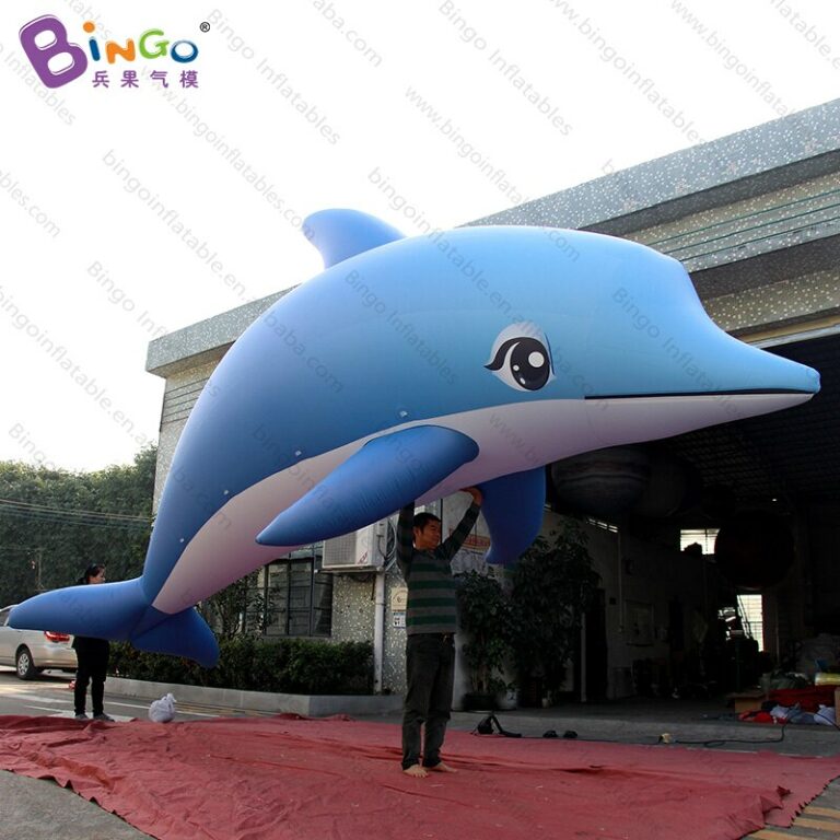 20ft Giant Dolphin Inflatable Toy Air Tight Durable Sealed 6m Plaything ...