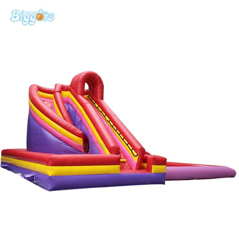Kids Inflatable Pvc Water Slide And Pool Combo For Outdoor Fun ...