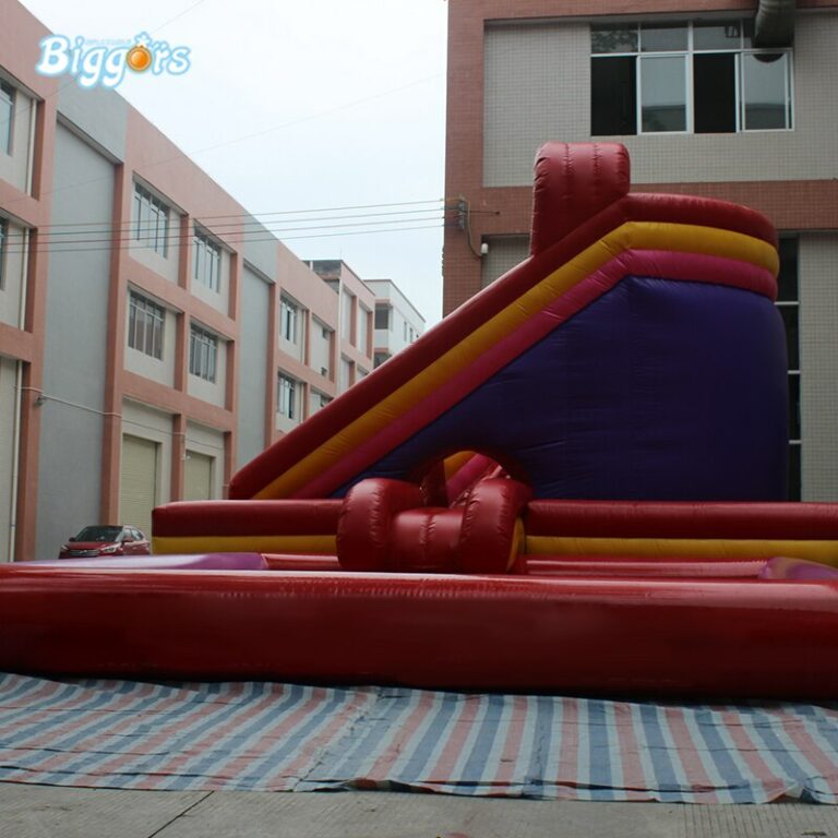 Kids Inflatable Pvc Water Slide And Pool Combo For Outdoor Fun ...