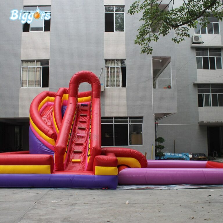 Kids Inflatable Pvc Water Slide And Pool Combo For Outdoor Fun ...