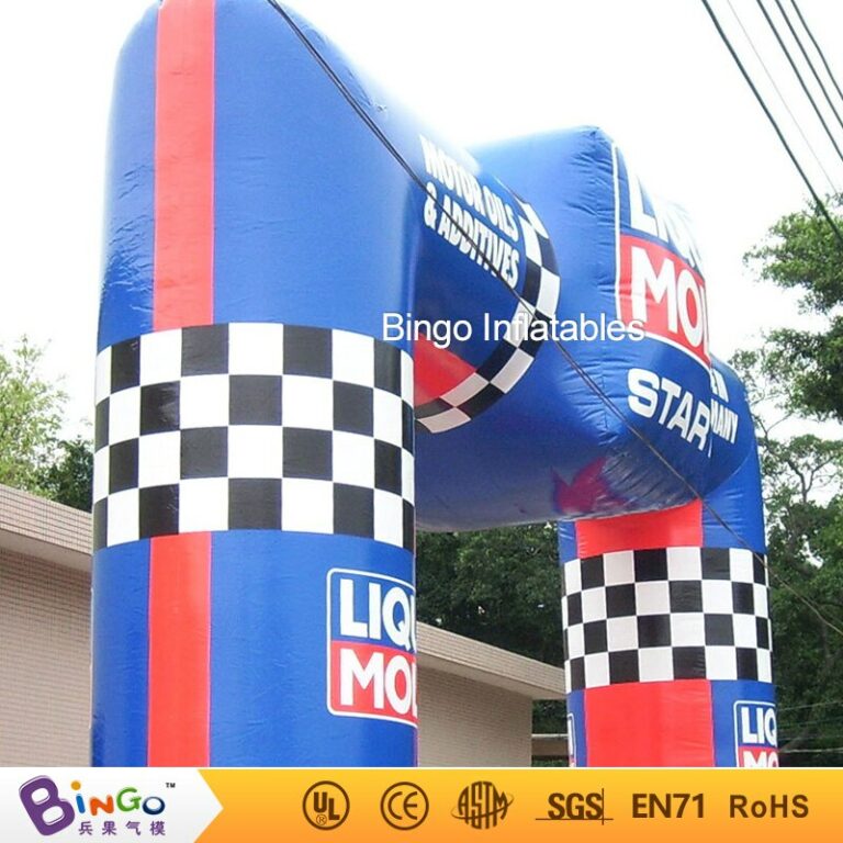 Customized Inflatable Race Archway 7x8m Startfinish Line Motor Racing ...