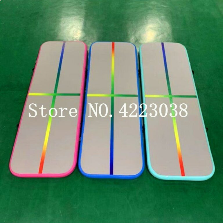 2m Inflatable Airtrack Gymnastics Tumbling Mat Gym Tumble Air Floor ...